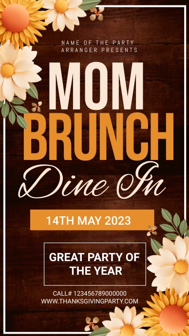 Mother's Day Brunch Post Template | PosterMyWall