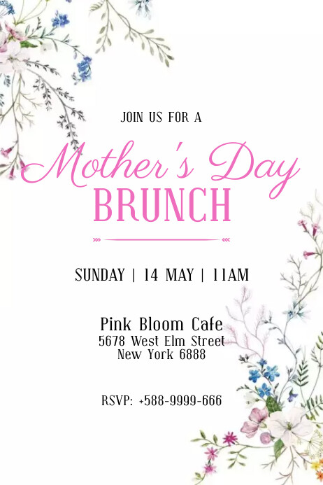 Copy of mother's day brunch poster | PosterMyWall
