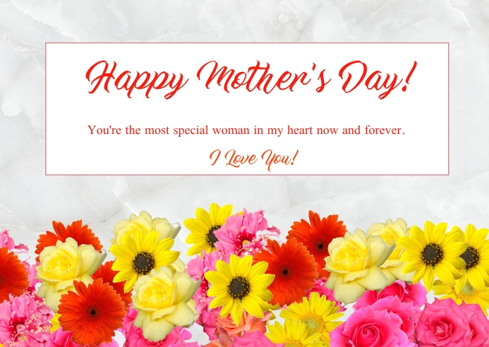 Mother's Day card Template | PosterMyWall