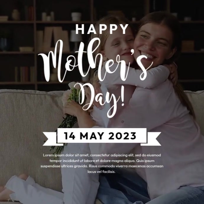 Plantilla de Mother's Day Celebration Party Video Ads | PosterMyWall