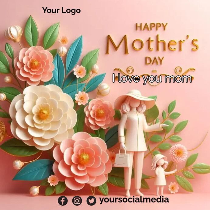 Mother's Day Celebration Post Template | PosterMyWall