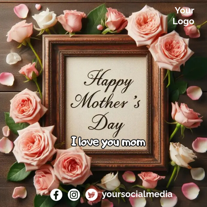 Mother's Day Celebration Post Template | PosterMyWall
