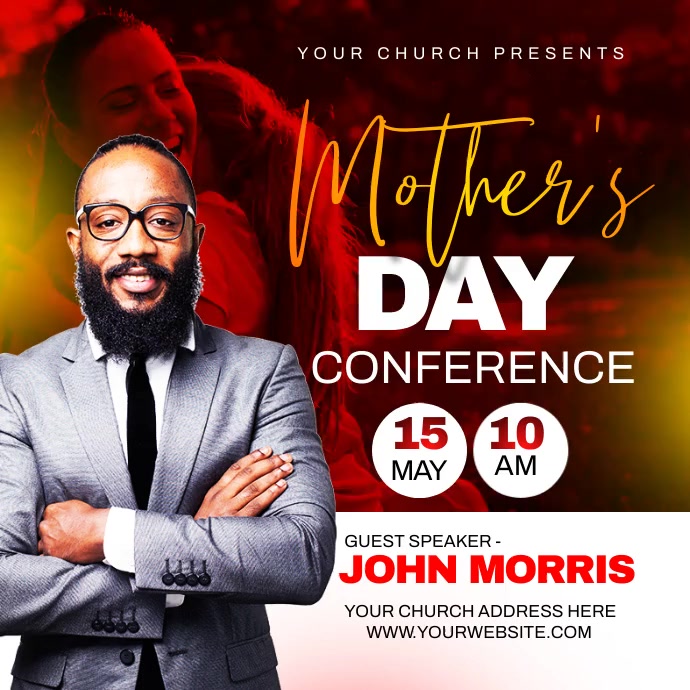 Mother's day church flyer Template | PosterMyWall