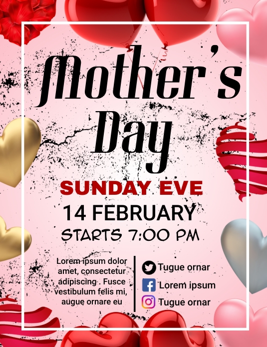 mother's day club Template | PosterMyWall