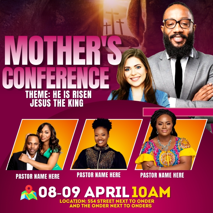 mother's day conferencE Template | PosterMyWall