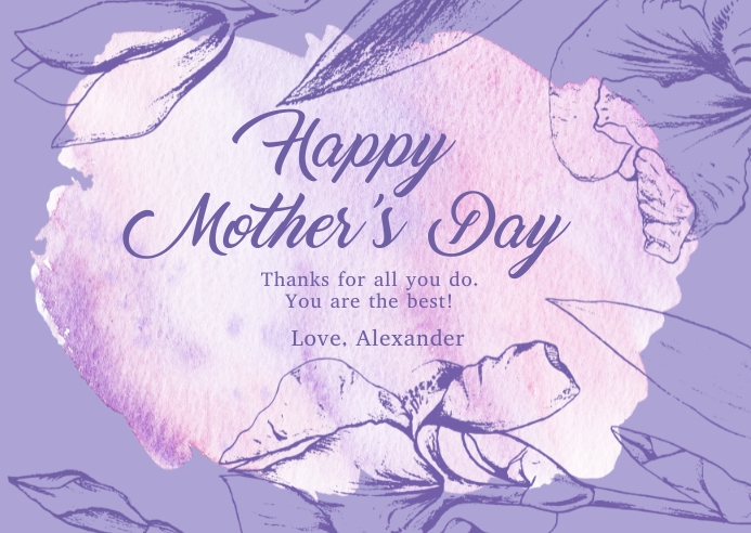 Mother's Day e-card Template | PosterMyWall
