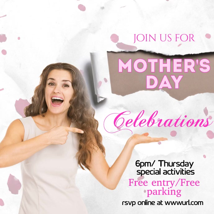 mother's day event ,poster Template | PosterMyWall