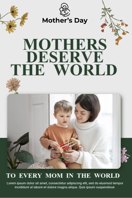 Mother's Day Event AD Template | PosterMyWall