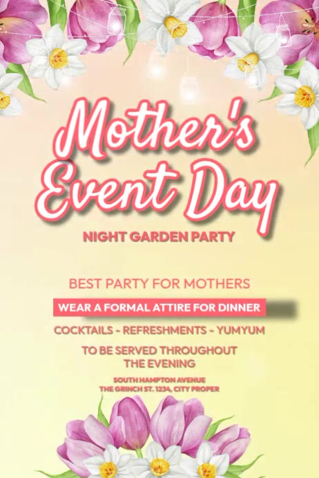 Mother's Day Event Day Template | PosterMyWall