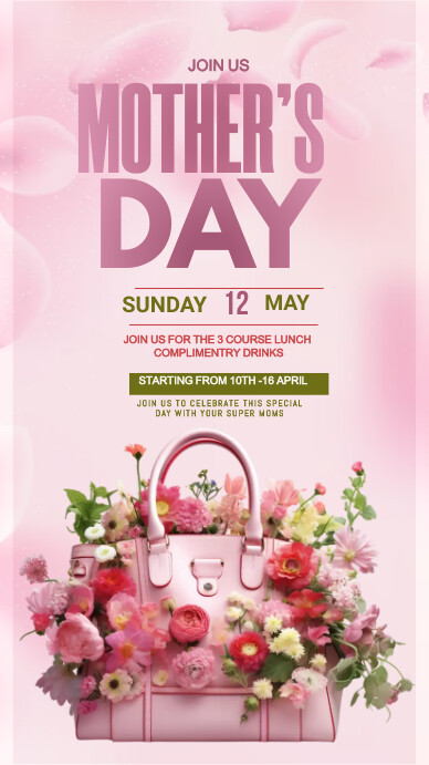 Mother's Day Event Template | PosterMyWall