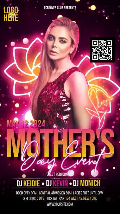 Mother's Day Event Template | PosterMyWall