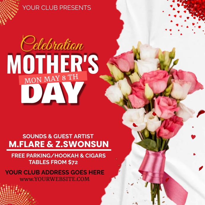 Mother's day flyer Template | PosterMyWall