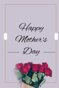 Mother's Day Program Template | PosterMyWall