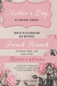 Mother's Day Program Template | PosterMyWall