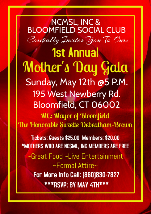 Copy of Mother's Day Gala | PosterMyWall