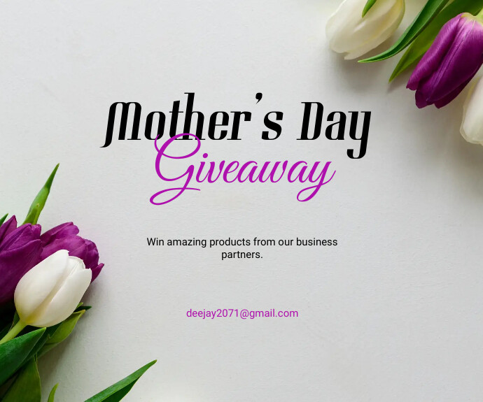 Mother's day giveaway Template | PosterMyWall