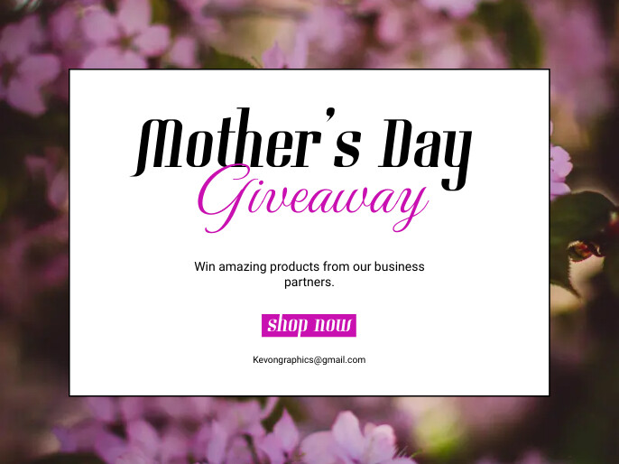 Copy of Mother's day giveaway | PosterMyWall