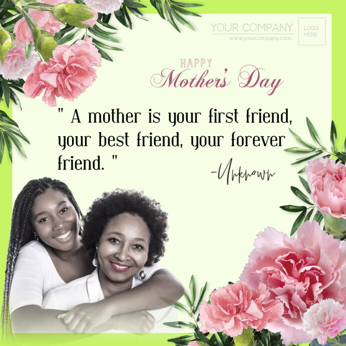 mother's day instagram post Template | PosterMyWall