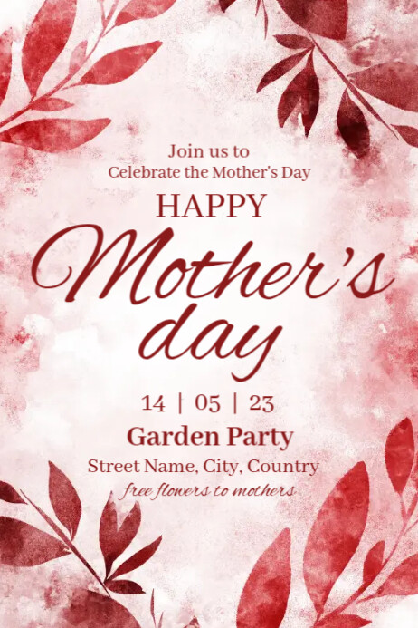Mother's Day Invitation Template | PosterMyWall