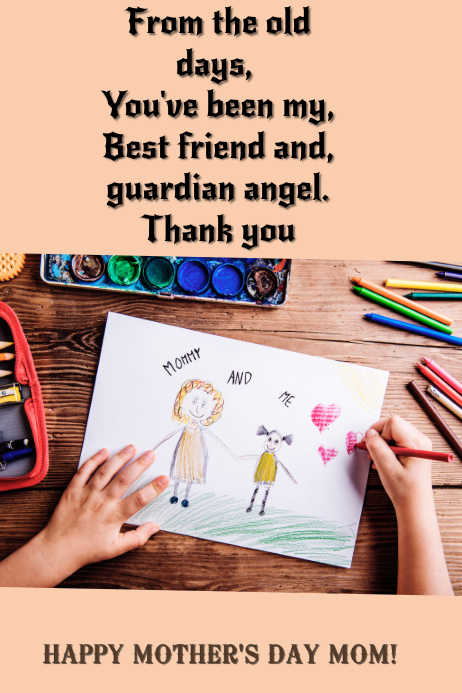 MOTHER'S DAY MESSAGE Template | PosterMyWall