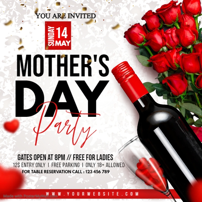 Copy of Mother's day poster | PosterMyWall