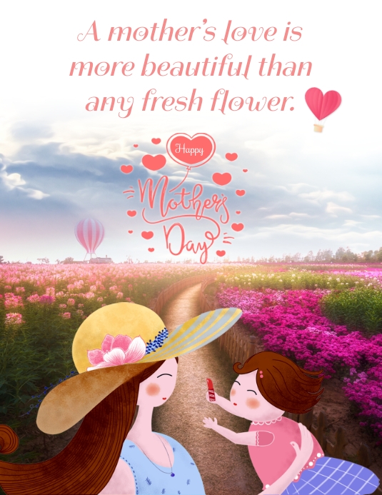Mother's day quote flyer Template | PosterMyWall