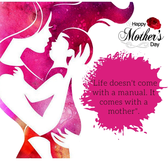 Mother's Day Quote poster Template | PosterMyWall