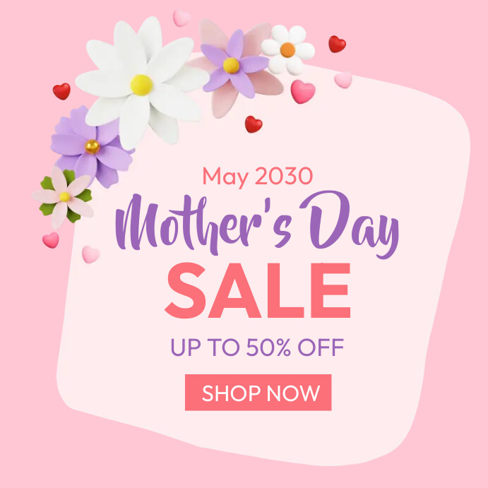 Mother's Day Sale Ads Template | PosterMyWall