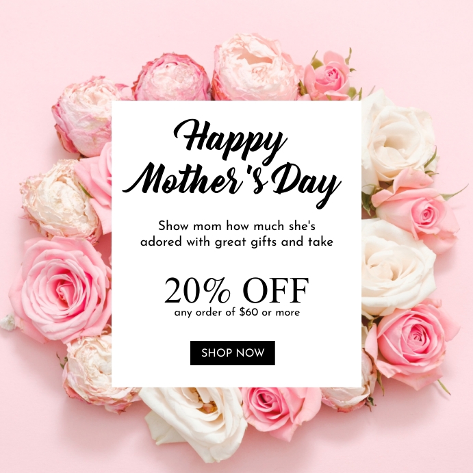 Copy of Mother's Day Sale | PosterMyWall