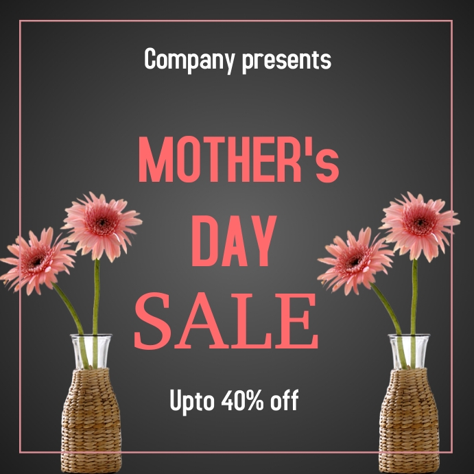 mother's day sale Template | PosterMyWall