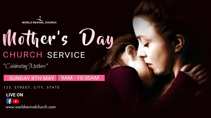 Mother's day service Template | PosterMyWall