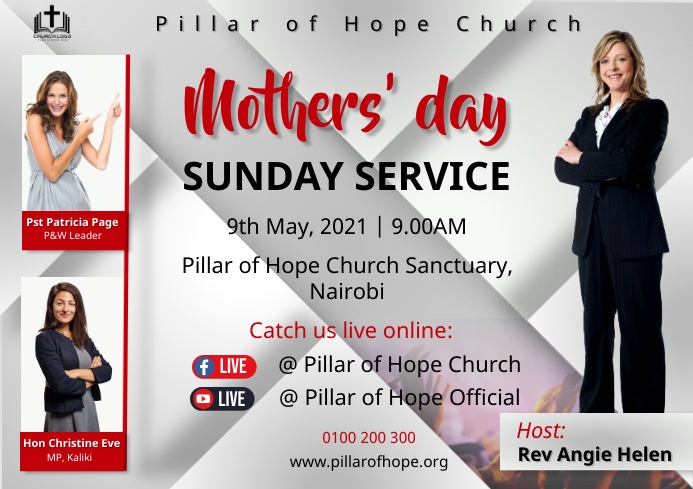 Mother's day service Template | PosterMyWall