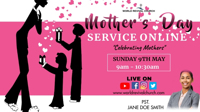 Mother's day service Template | PosterMyWall