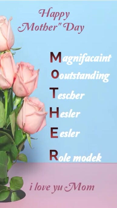 Mother's Day video Template | PosterMyWall