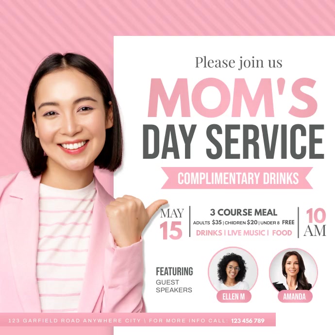 mother's day video template | PosterMyWall