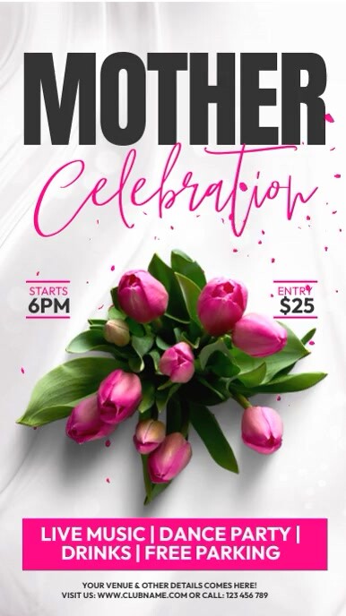 mother's day video template | PosterMyWall