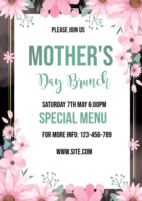 Copy of MOTHER DAY BRUNCH | PosterMyWall