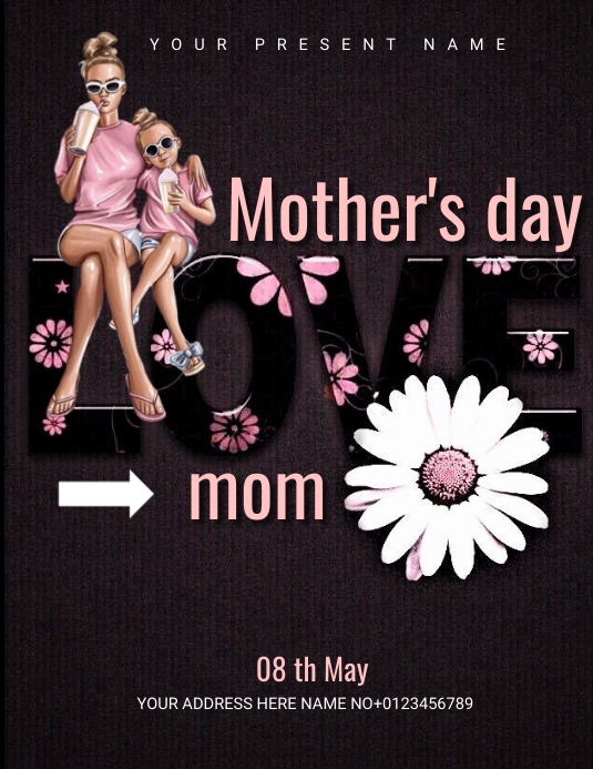 Copy of Mother day cards poster | PosterMyWall