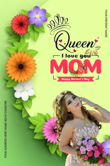 Mother day cards poster Template | PosterMyWall