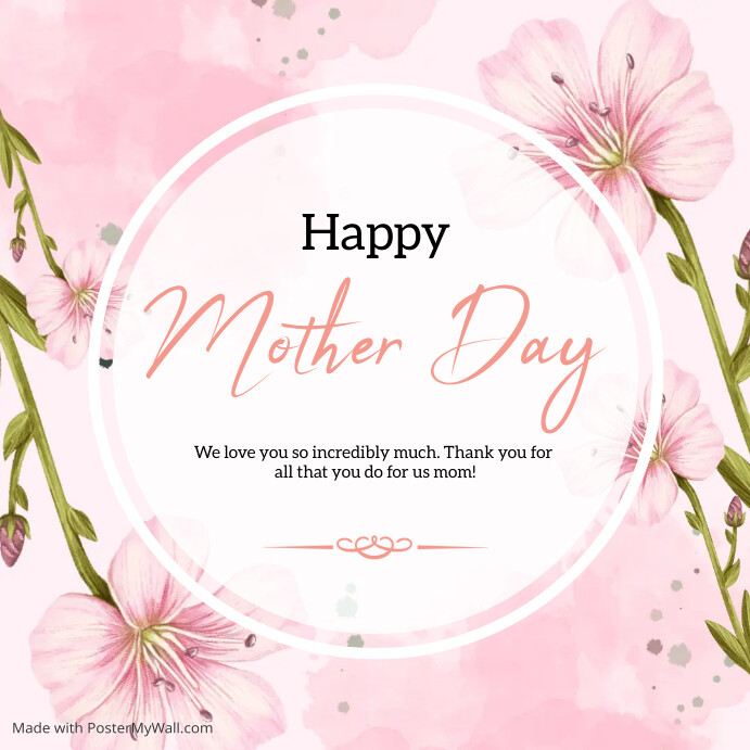 Mother day Template | PosterMyWall