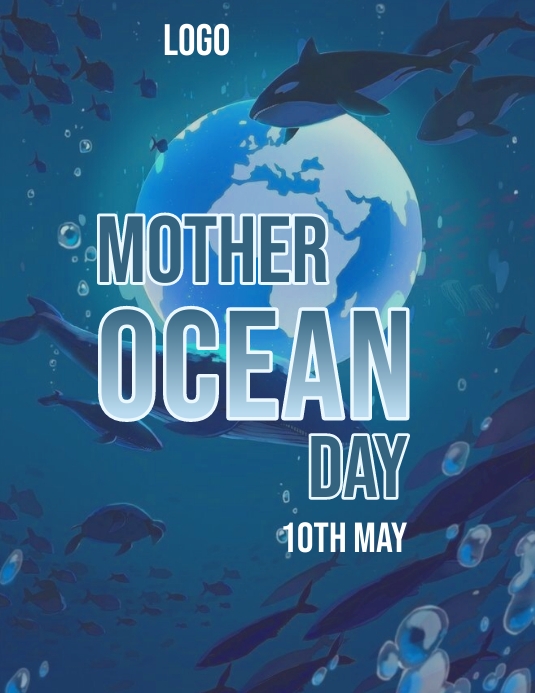 Mother Ocean Day Template | PosterMyWall