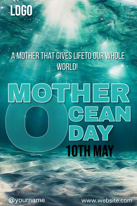 Mother Ocean Day Template | PosterMyWall