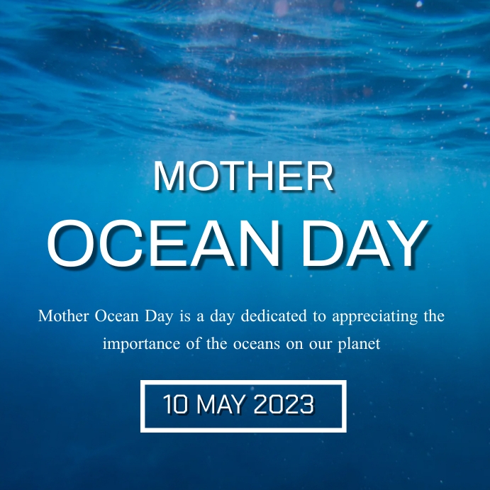 Plantilla de Mother ocean day Instagram post. | PosterMyWall