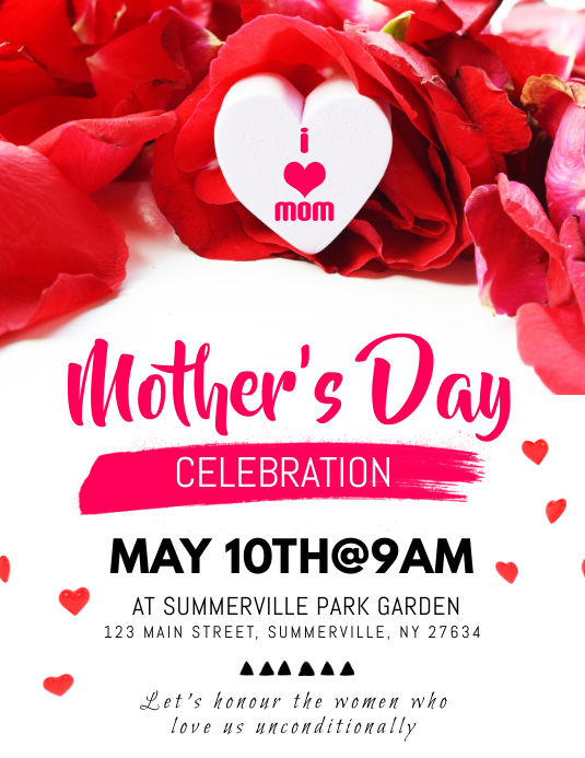 Mother's Day Flyer Template | PosterMyWall