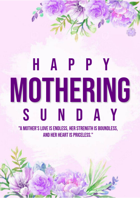 Mothering Sunday Template | PosterMyWall
