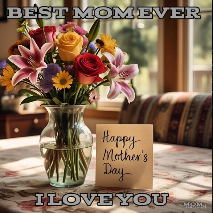 Mothering Sunday template | PosterMyWall