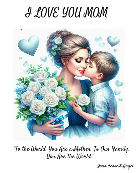 Copy of Mothers day appreciation card | PosterMyWall
