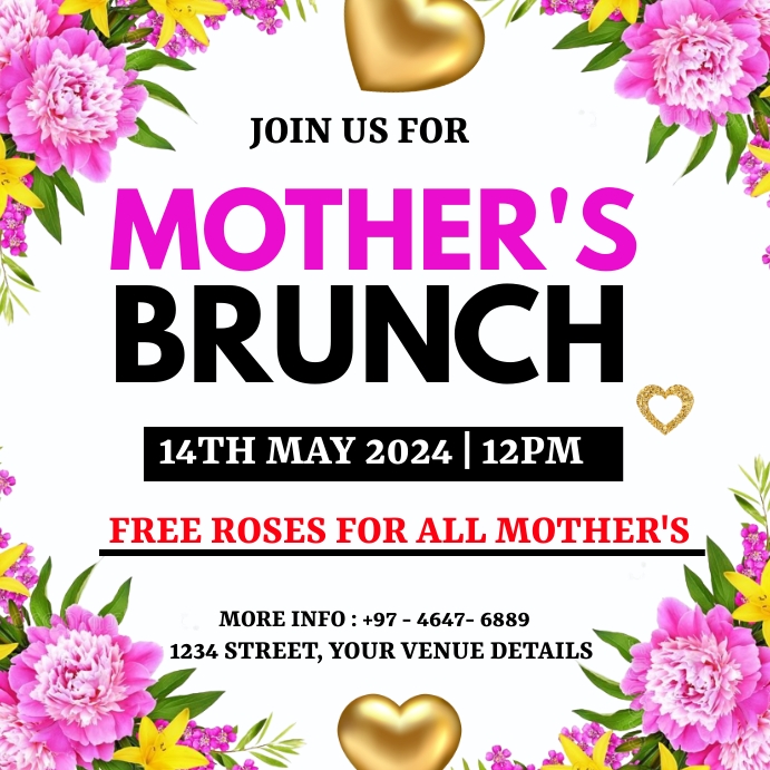 Copy of mothers day brunch | PosterMyWall