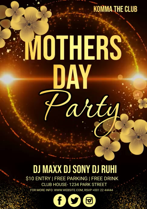 mothers day celebration Template | PosterMyWall