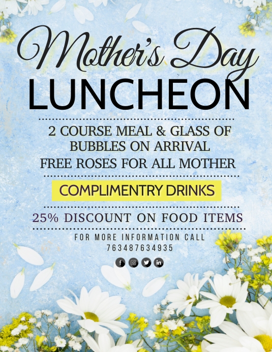 Mothers day Template | PosterMyWall